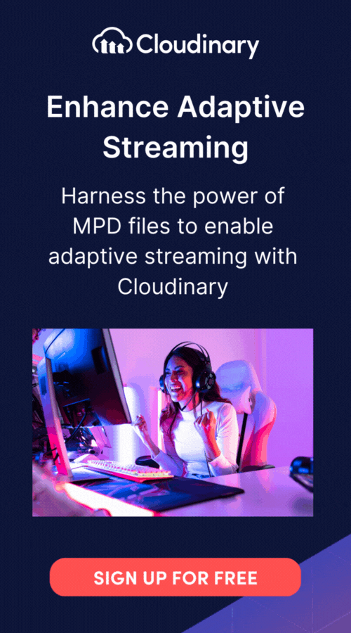 MPD File | Cloudinary