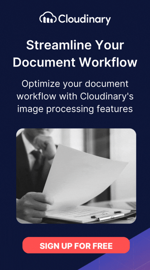 Bitonal Image | Cloudinary