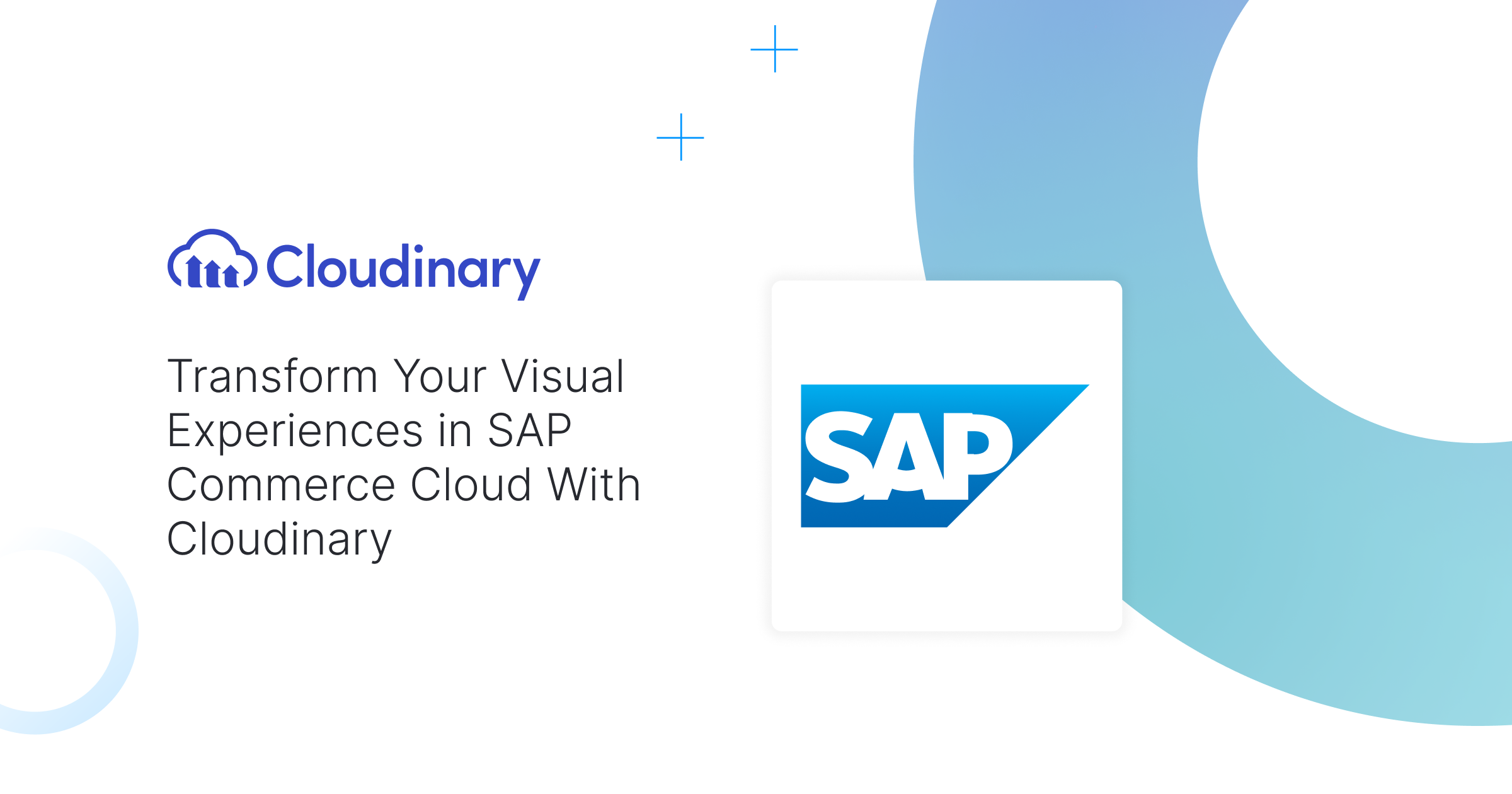 Cloudinary Partner Program - SAP Commerce Extension