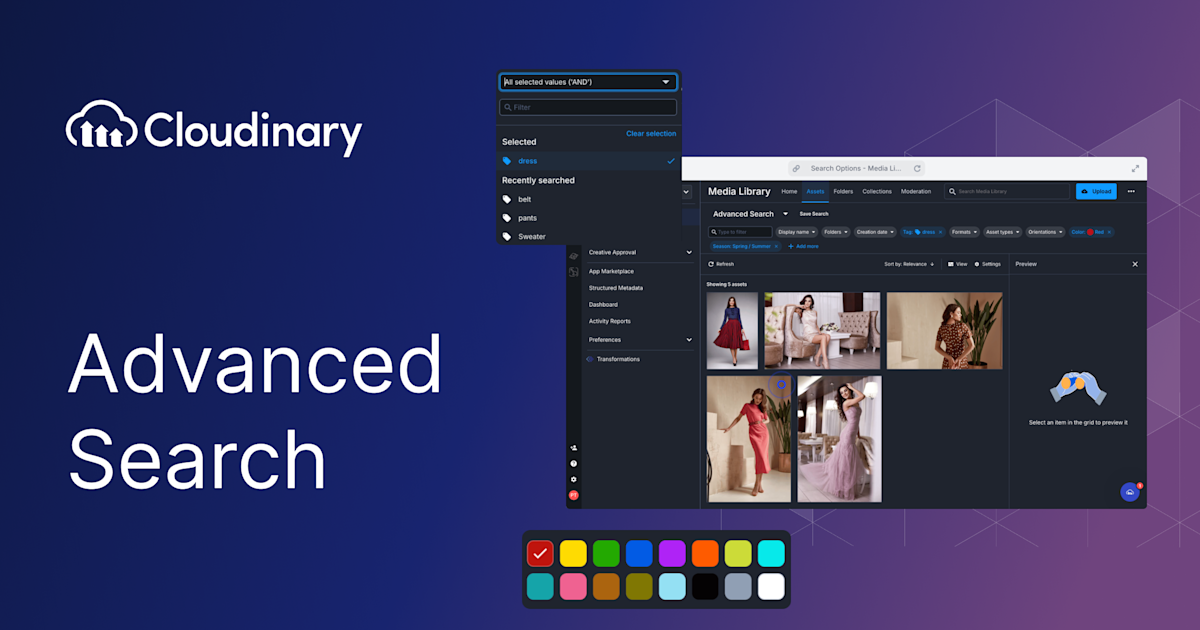 Advanced Search | Cloudinary