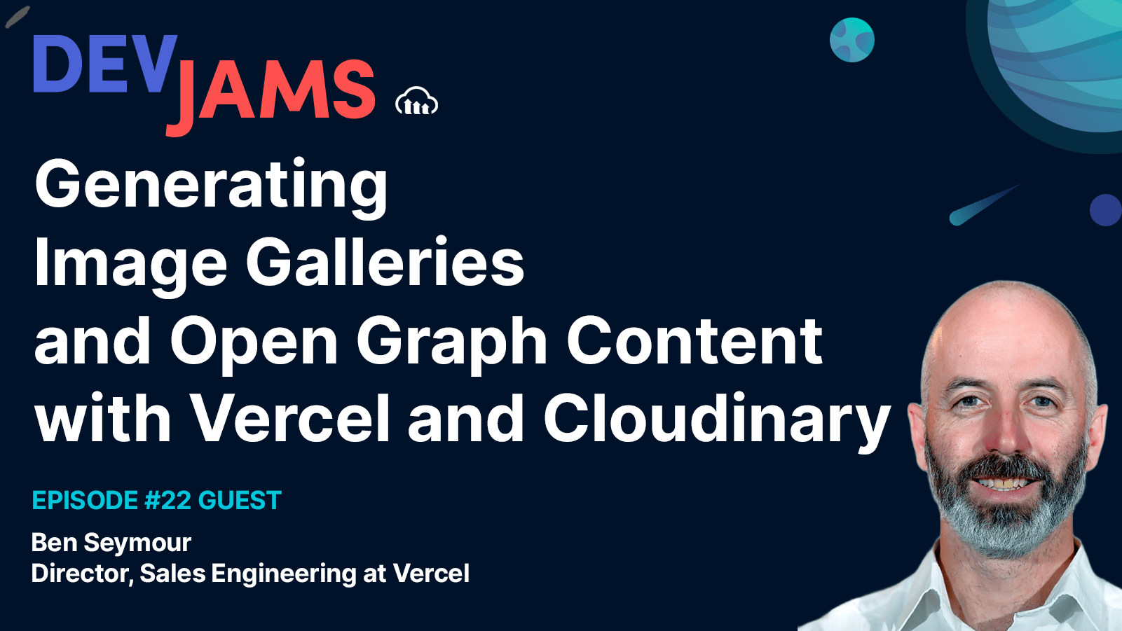 Generating Image Galleries, Open Graph Content with Vercel and Cloudinary